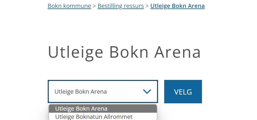 Bestilling av allrommet - Bokn kommune